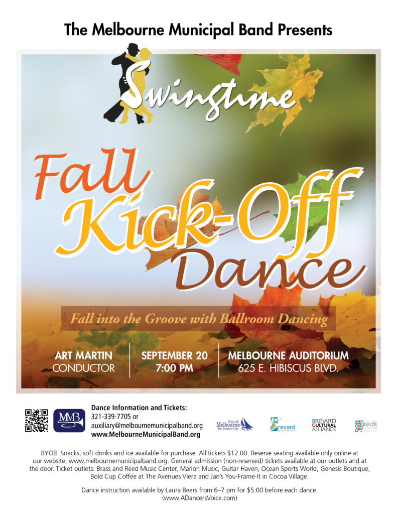 Fall Kick-Off Dance presented by The Melbourne Municipal Band - One ...