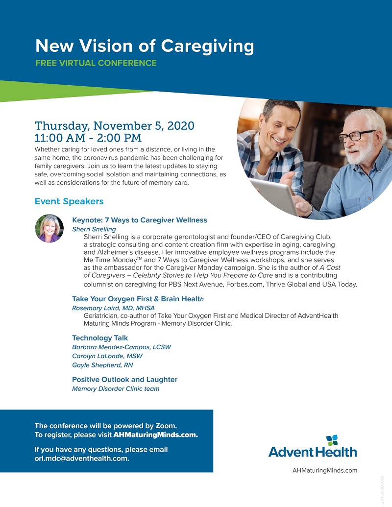 VIRTUAL: New Vision of Caregiving - One Senior Place