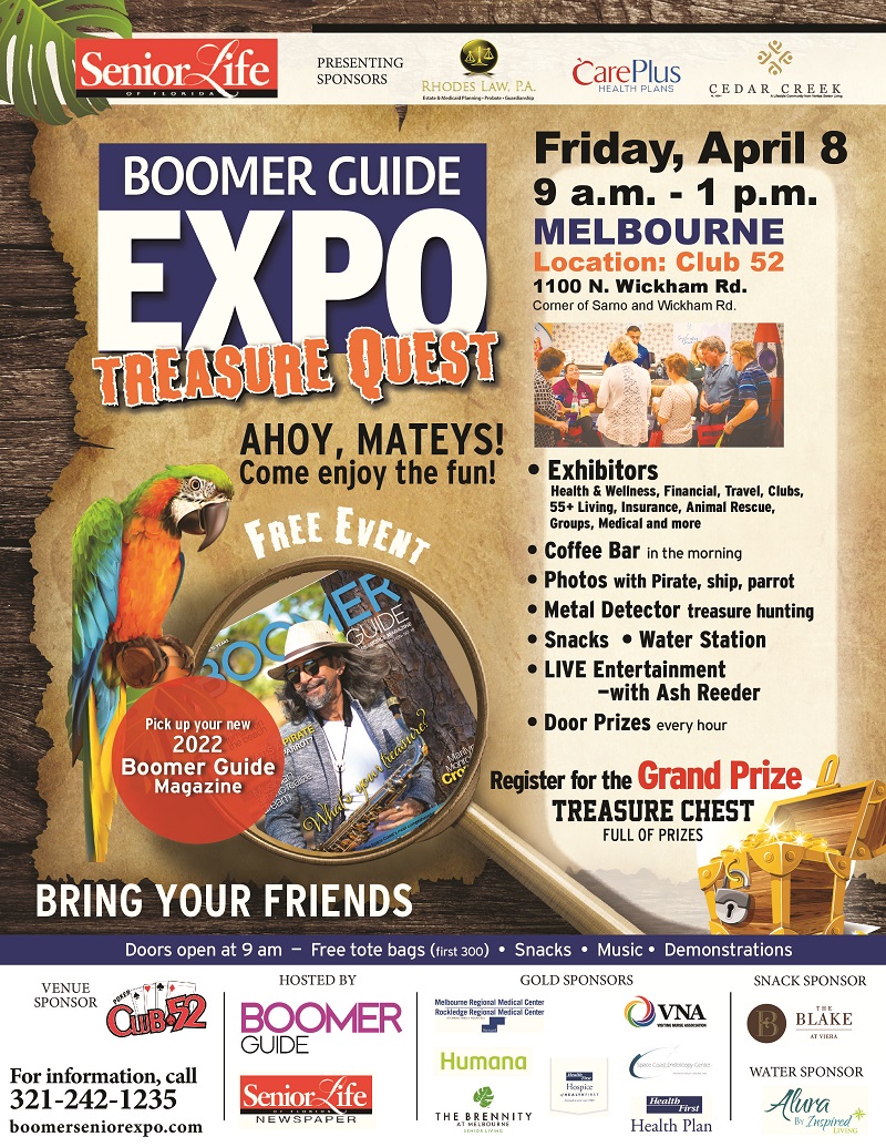 Boomer Guide Expo - Treasure Quest - One Senior Place