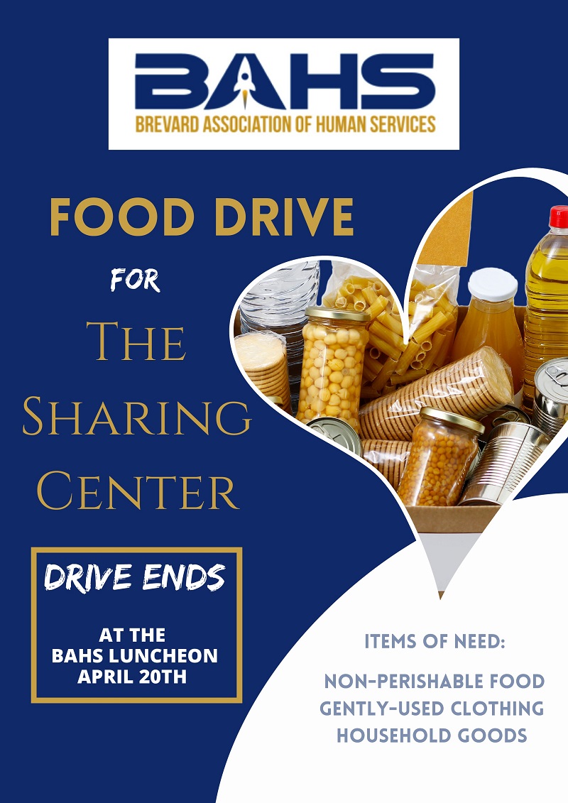 BAHS FOOD DRIVE!!!! - One Senior Place
