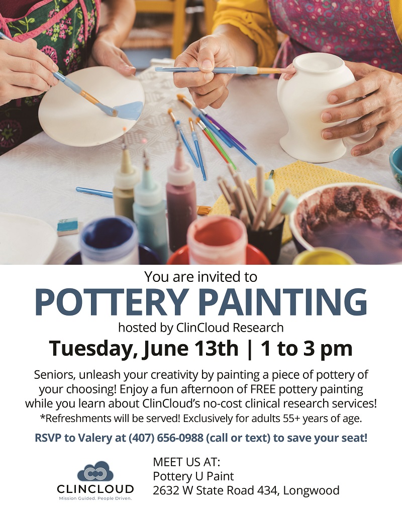 Pottery Painting - One Senior Place