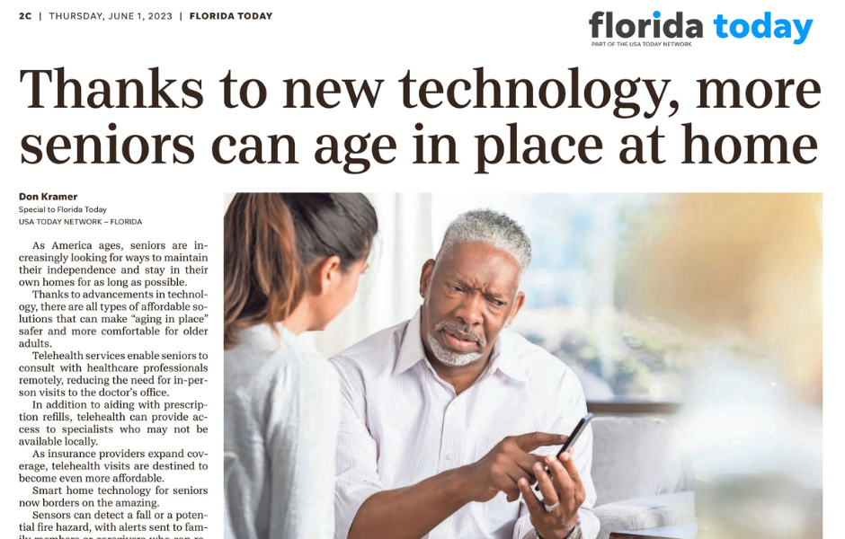 Ask One Senior Place: Can technology really help me age in place safely and affordably? - One ...