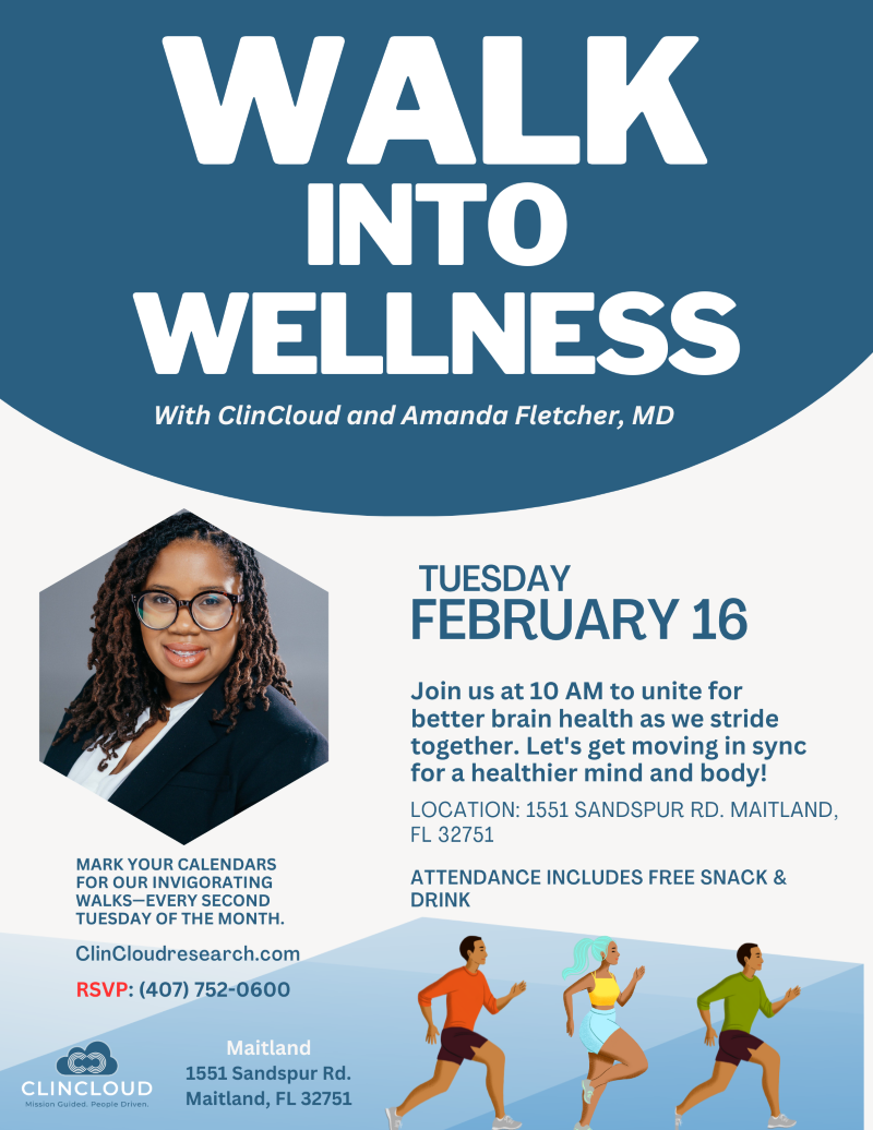 Walk into Wellness with ClinCloud - One Senior Place