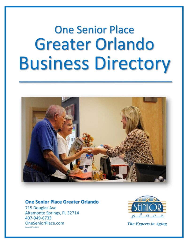 Resources - One Senior Place