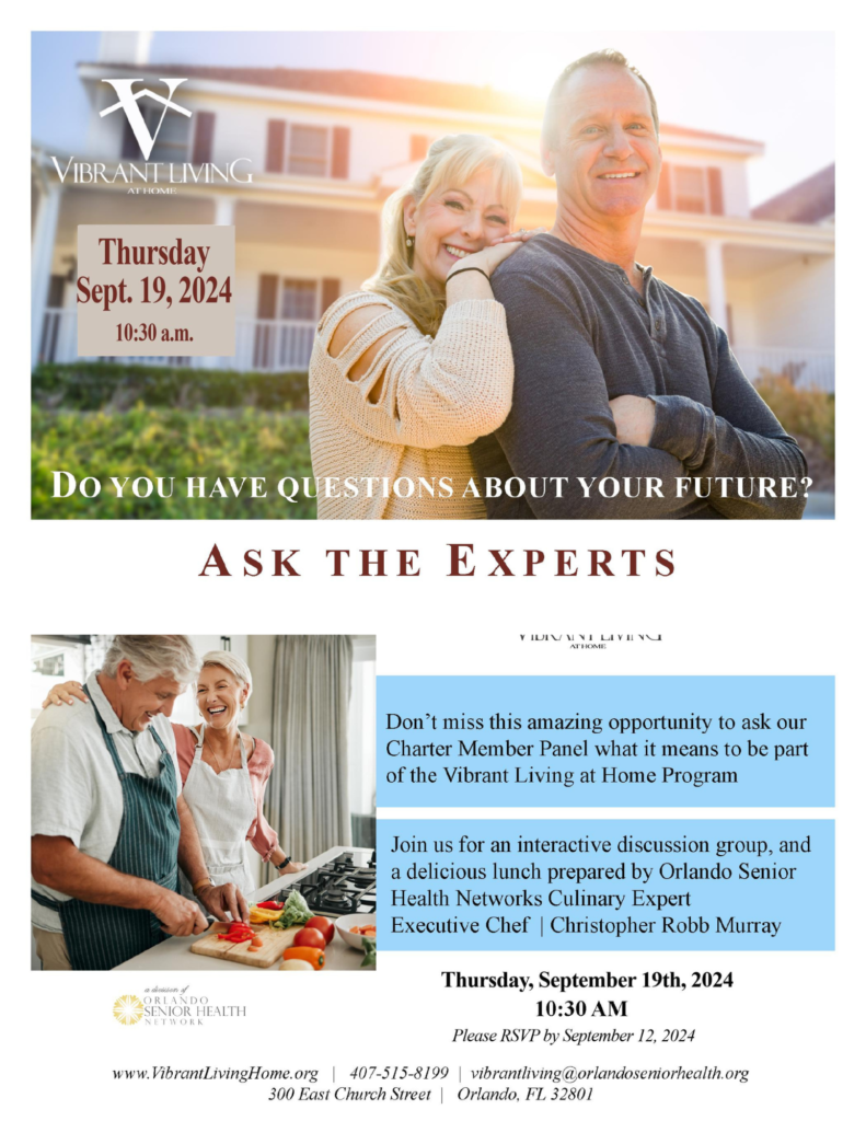 Do You Have Questions About Your Future? Ask the Experts - One Senior Place